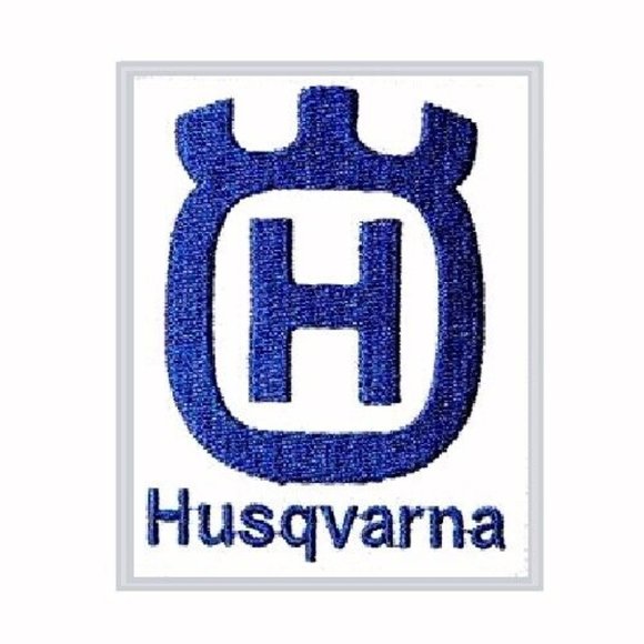 Pegasus Apparel | Accessories | Husqvarna White Embroidered Ironon Sewon Patch New | Poshmark